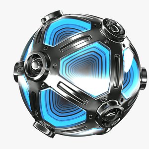 metal sphere 3d max