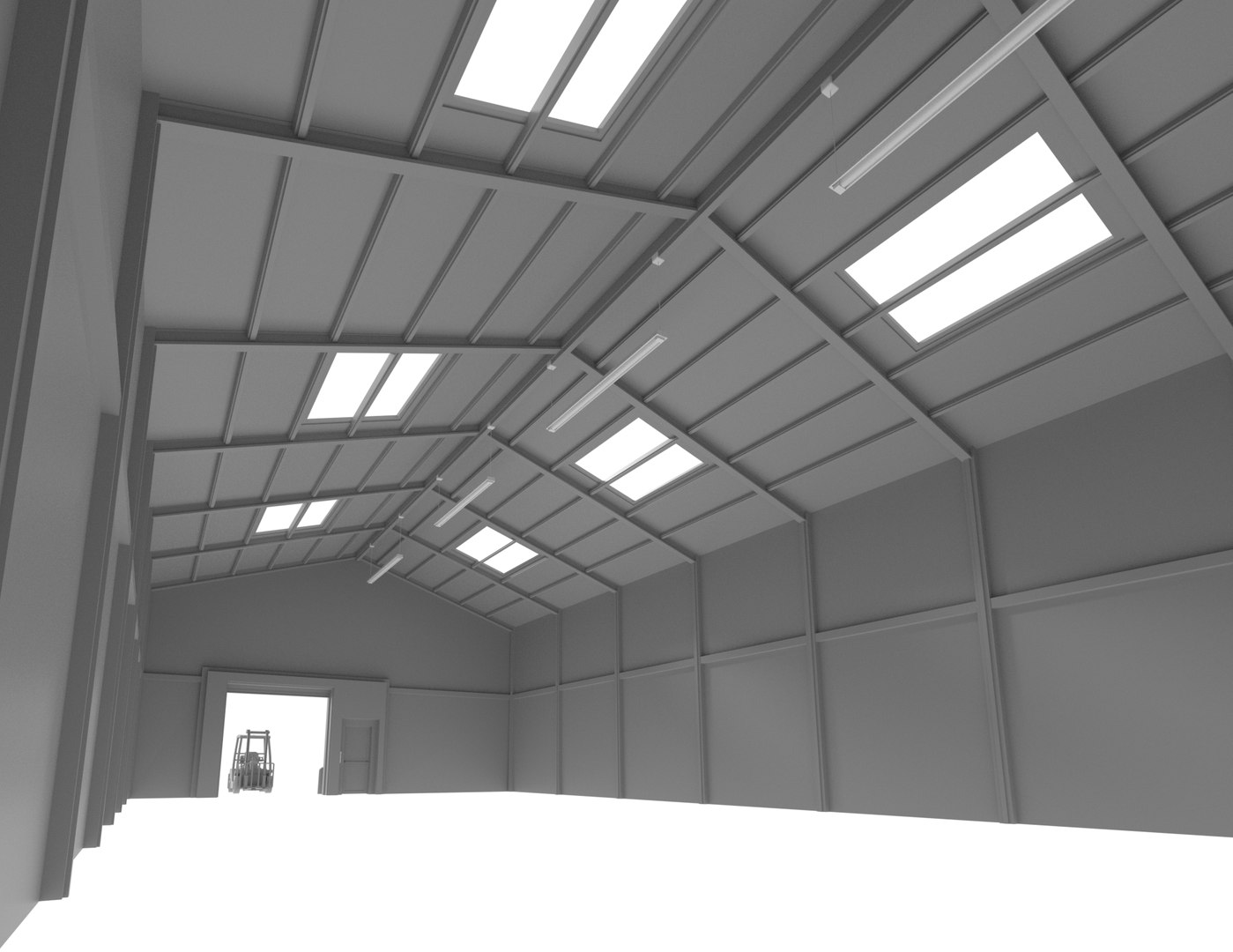 Small Warehouse model - TurboSquid 1749267