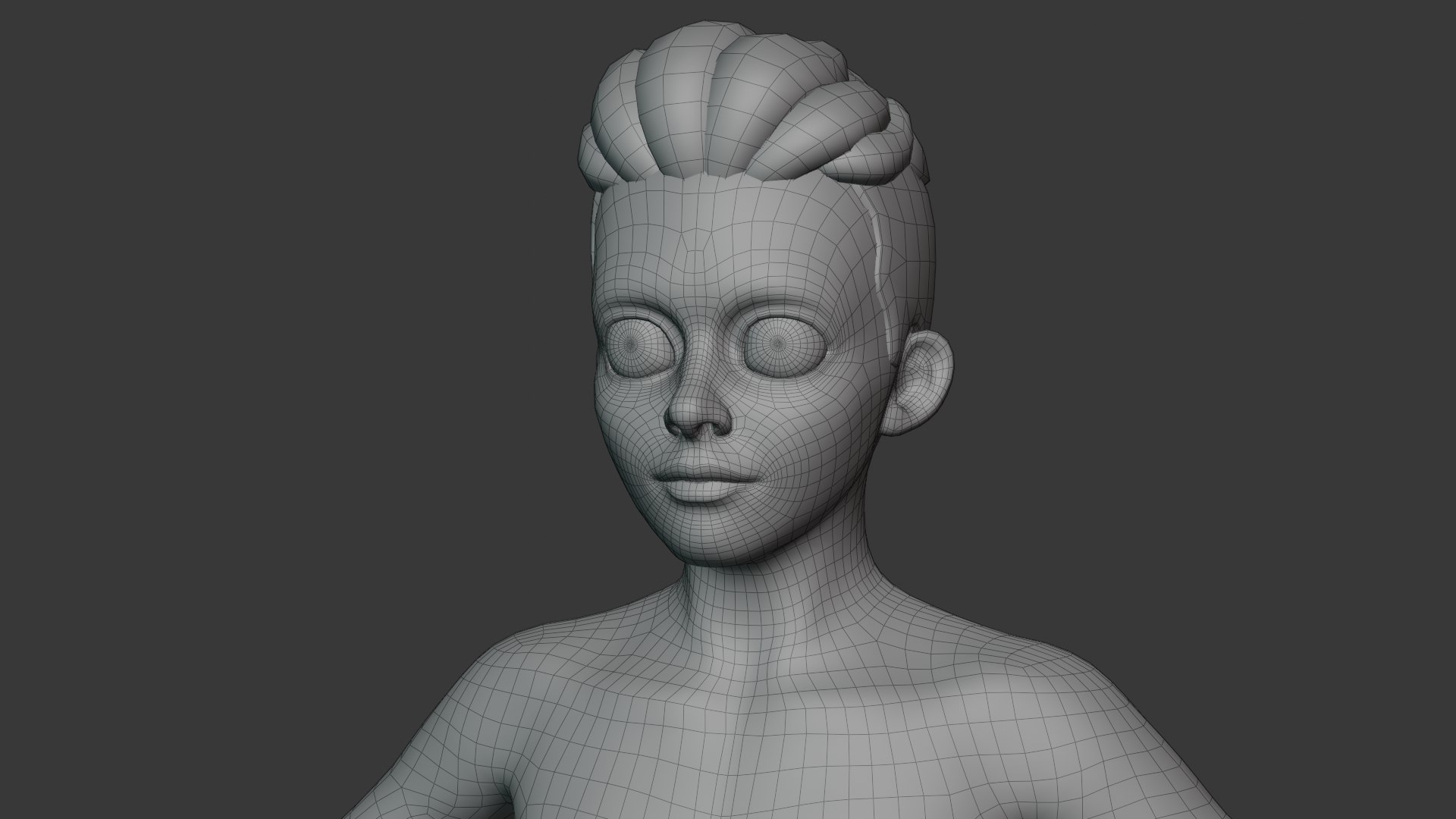 3D Model Stylized Boy Body Base Mesh 3D Model Rigged With IKFK Switch ...