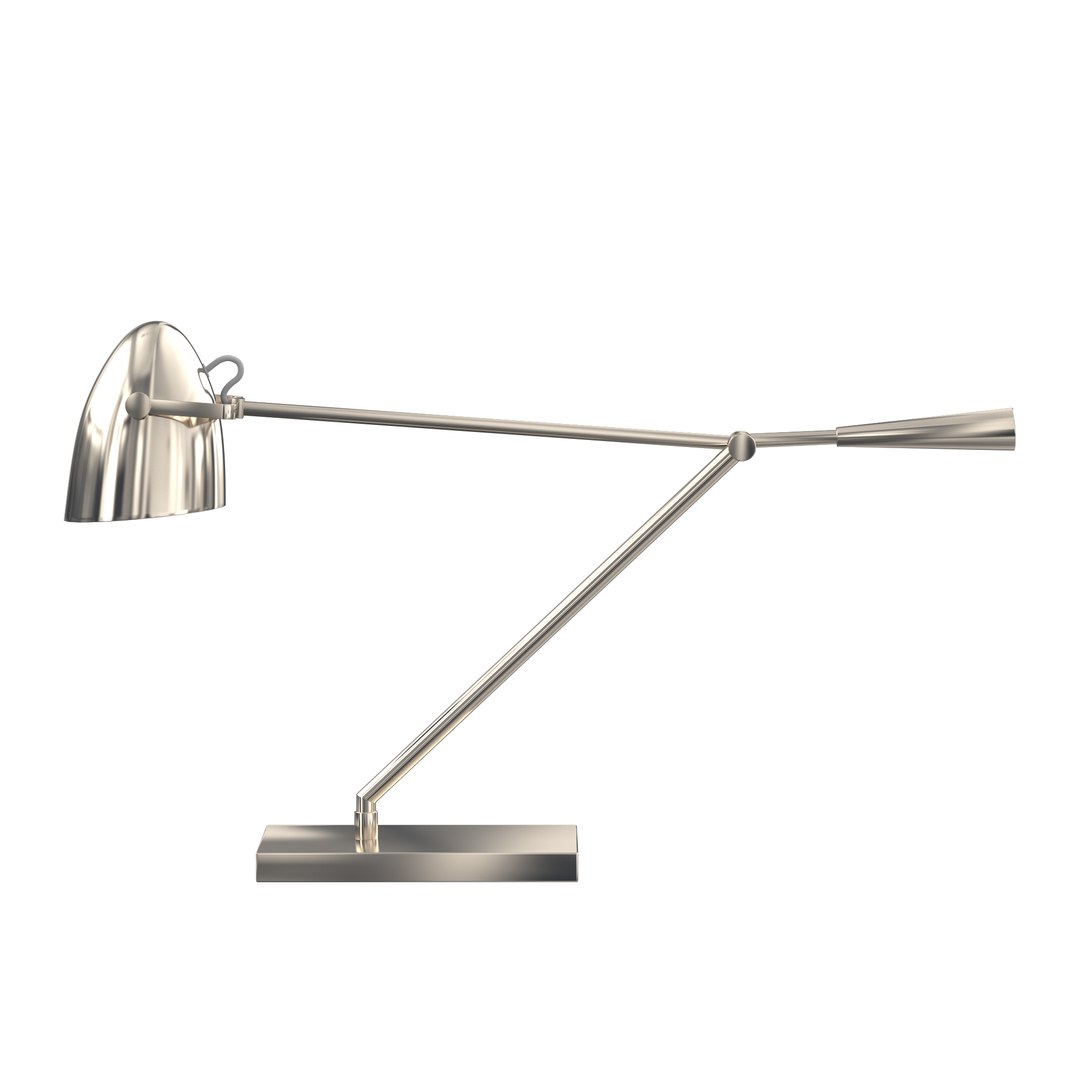 3D DORIAN TASK TABLE LAMP - BRASS Model - TurboSquid 1900629