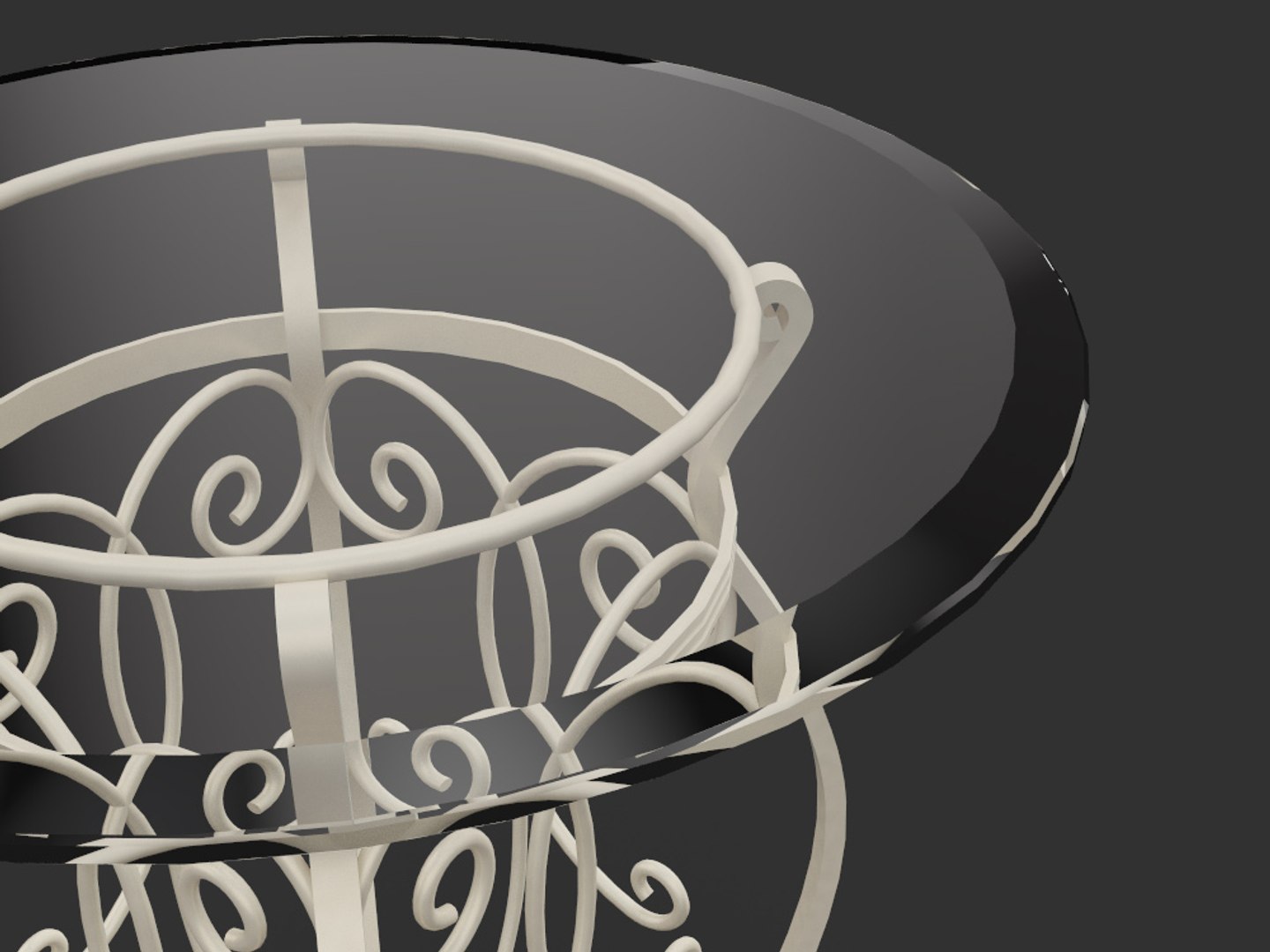 3d forged table model