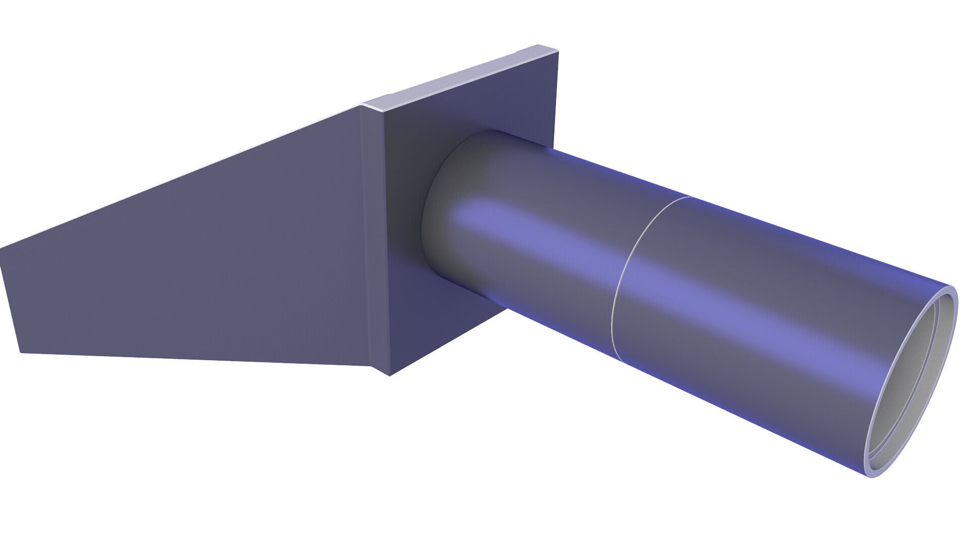 3D Concrete Sewer Storm Drain Outlet Flap Gate 12 Model - TurboSquid ...