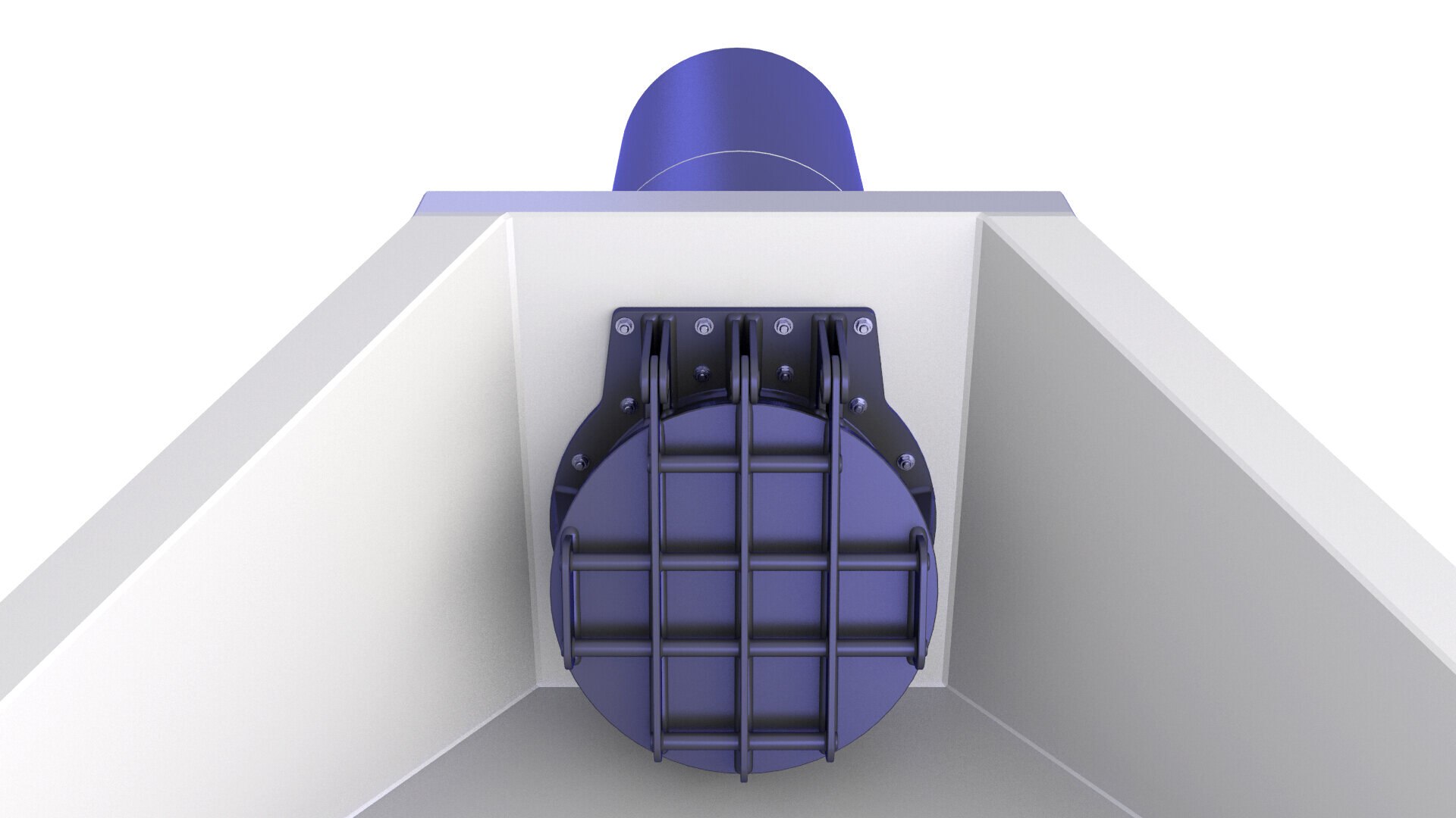 3D Concrete Sewer Storm Drain Outlet Flap Gate 12 Model - TurboSquid ...