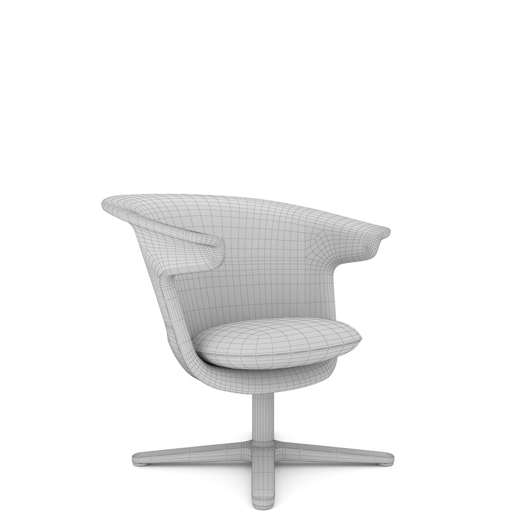 Steelcase I2i Lounge Chair 3D Model - TurboSquid 2257928
