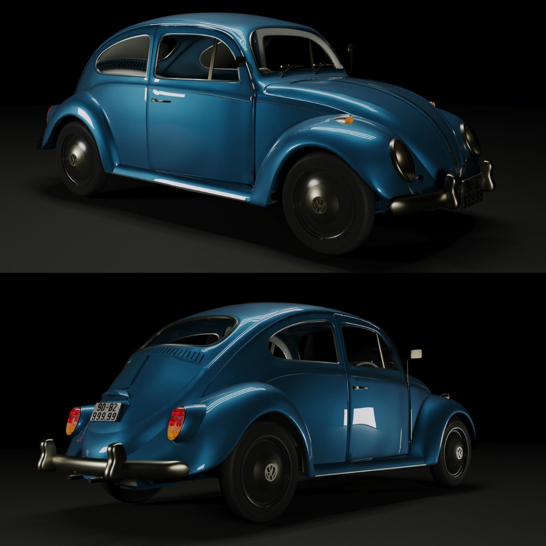 modèle 3D de Volkswagen Beetle - TurboSquid 2078315