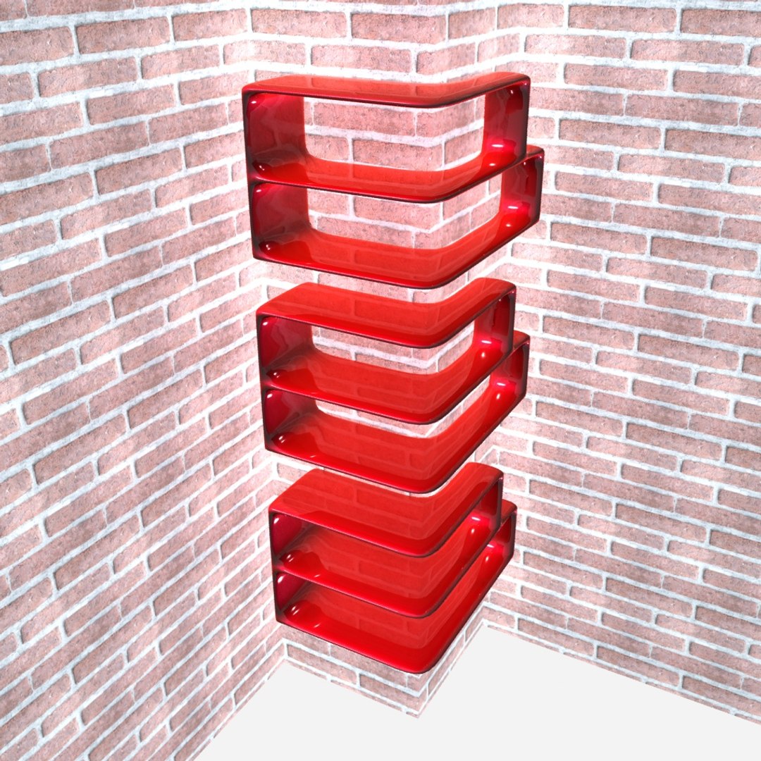 3D model corner shelf | 1142268 | TurboSquid