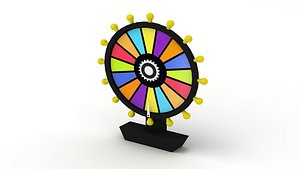 Game Spinning Wheel 3D Models for Download | TurboSquid