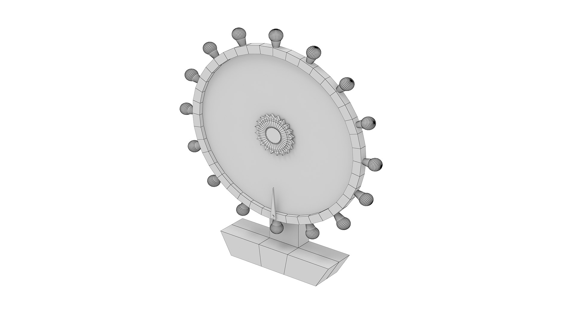 3D Model Wheel Spinning - TurboSquid 1675098
