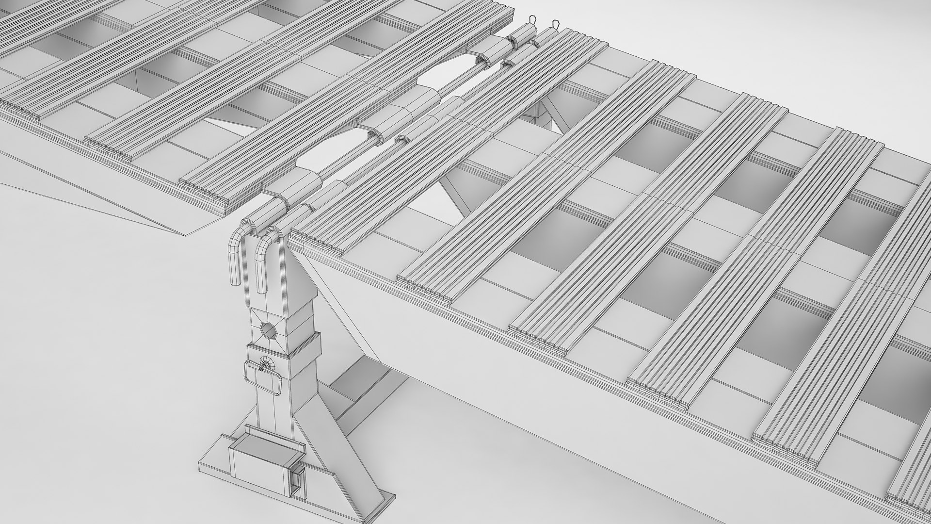 3D Model Portable Trailer Ramp 02 - TurboSquid 1817780
