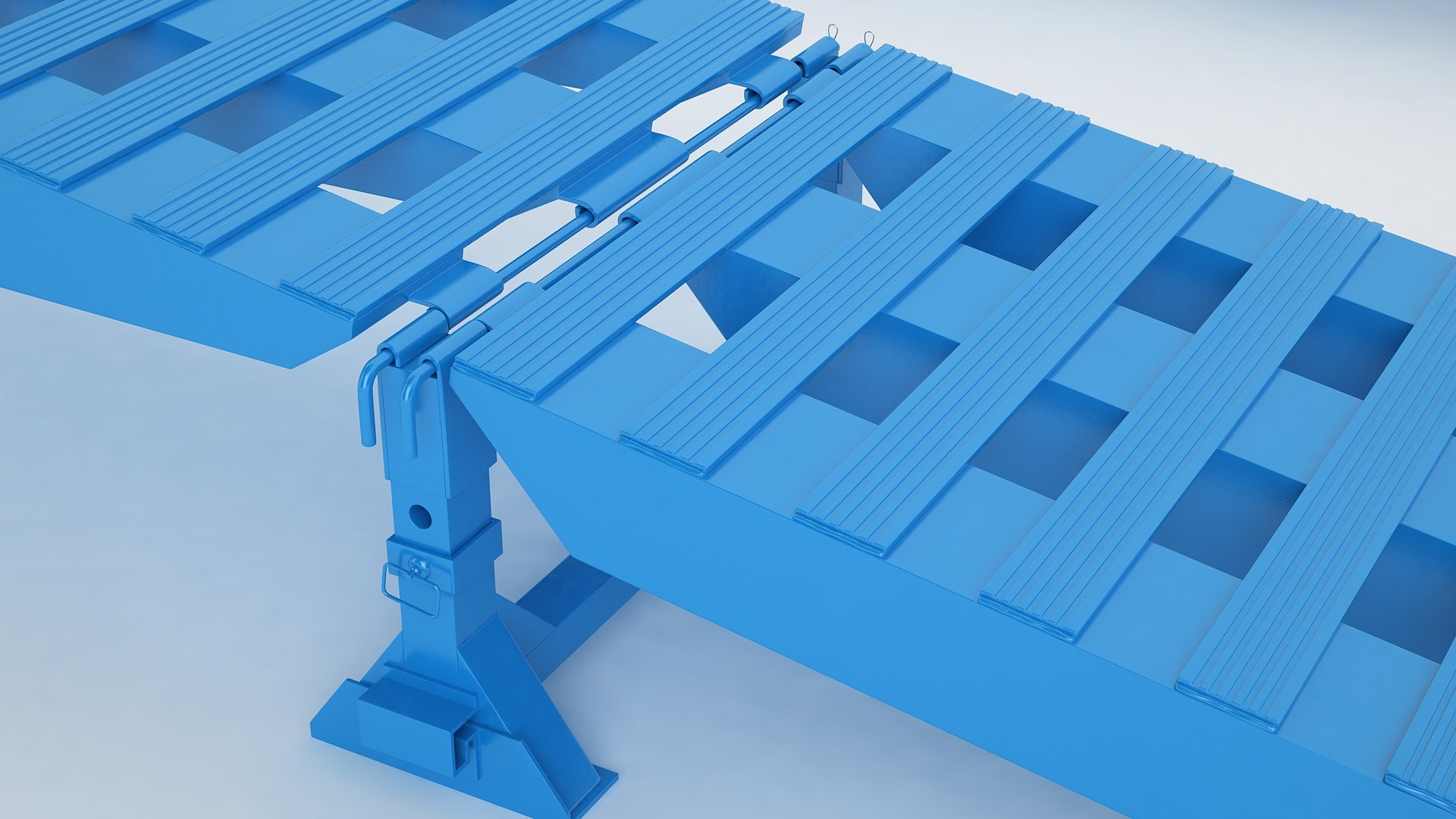 3D Model Portable Trailer Ramp 02 - TurboSquid 1817780