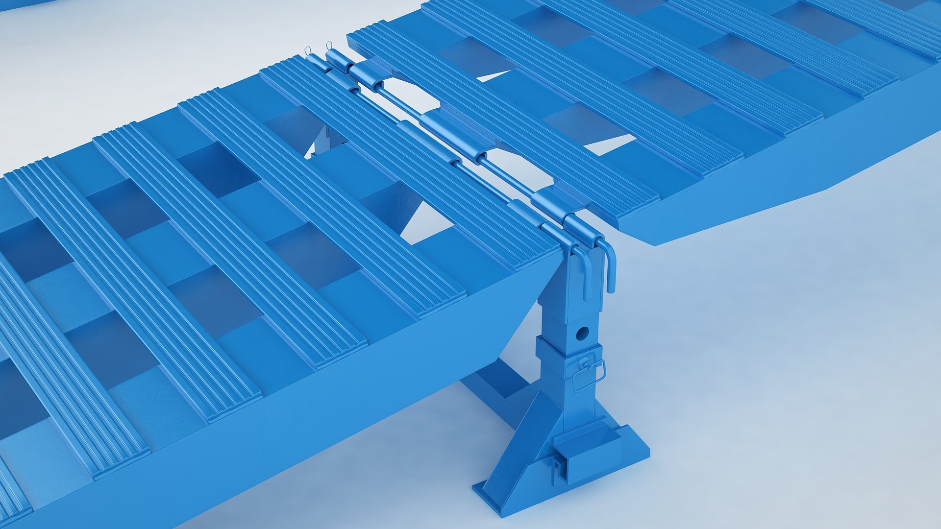 3D Model Portable Trailer Ramp 02 - TurboSquid 1817780