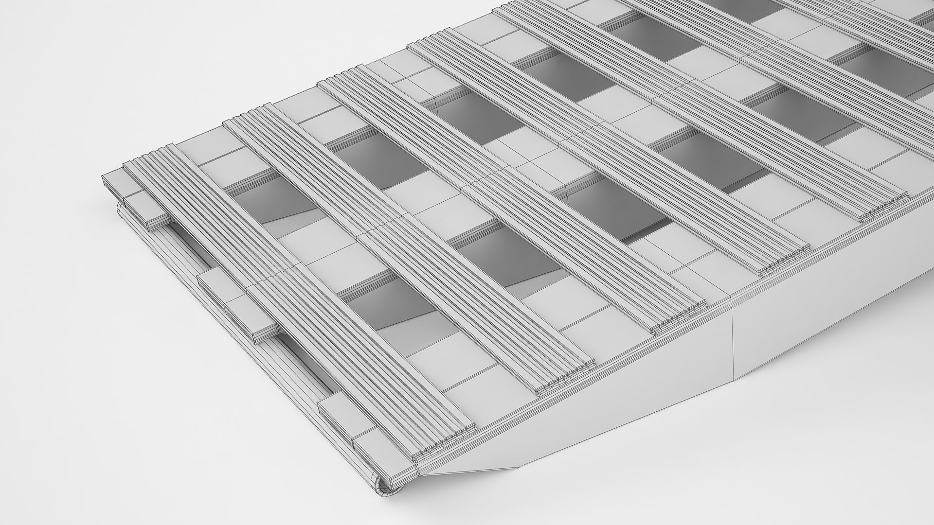 3D Model Portable Trailer Ramp 02 - TurboSquid 1817780