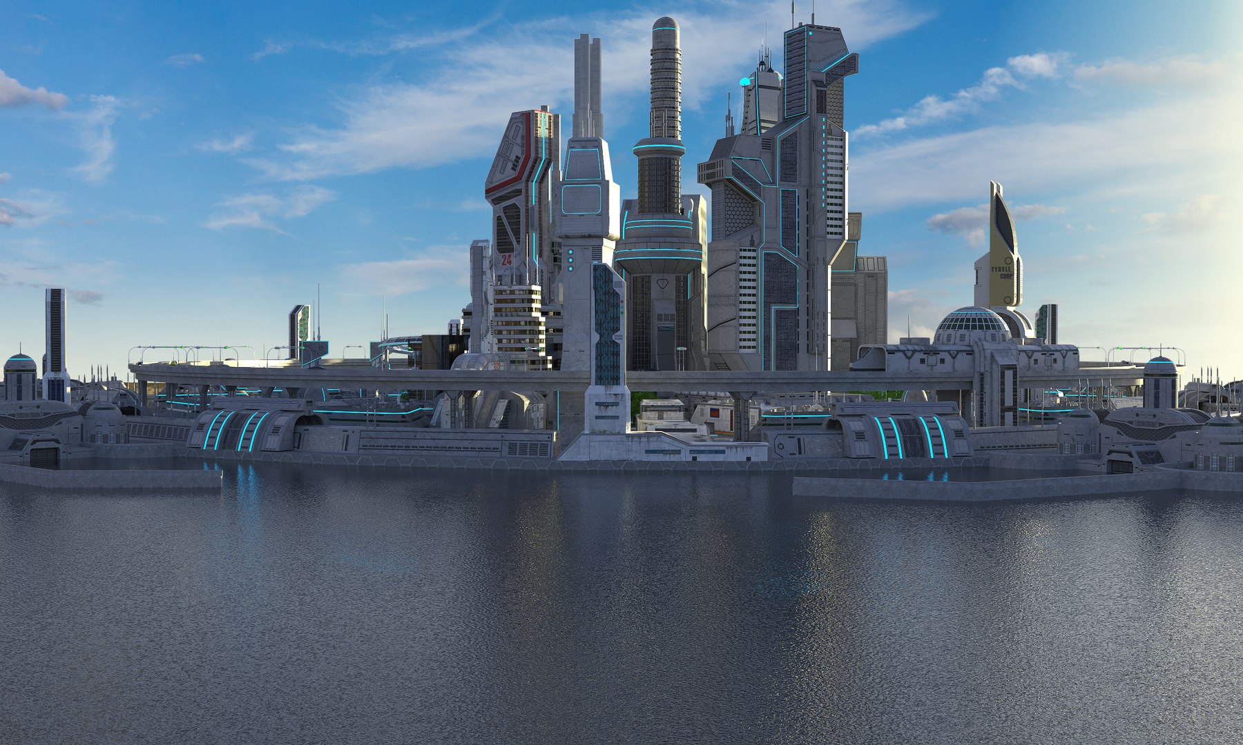3D Modern City Buildings - TurboSquid 1538485