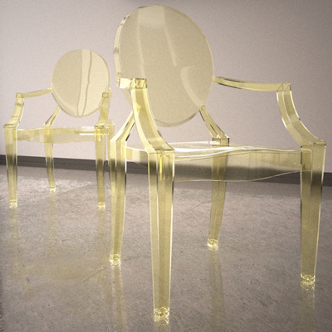 Louis Ghost 3d Model