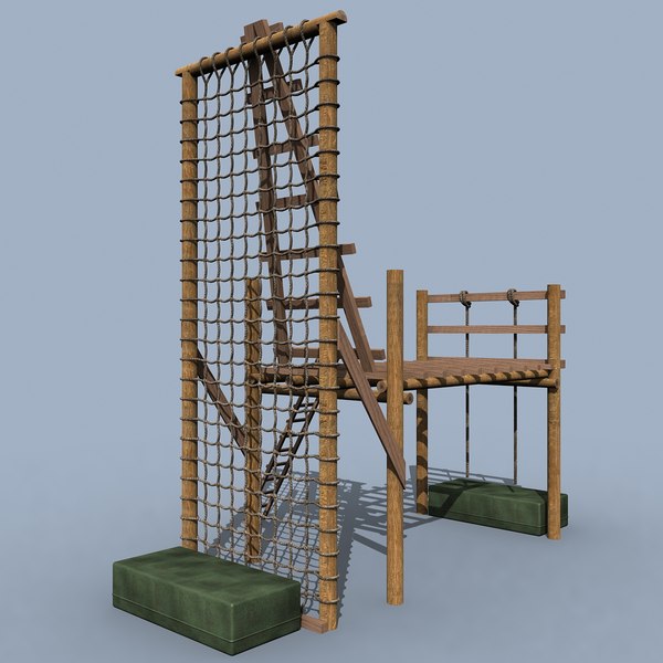 Obstacle course 3D model - TurboSquid 1192452