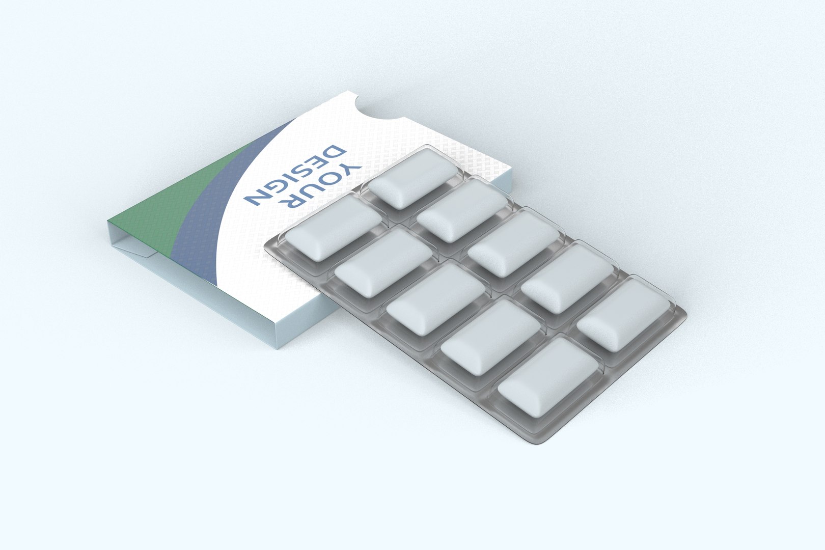 Chewing Gum Box 3D Model - TurboSquid 2197217