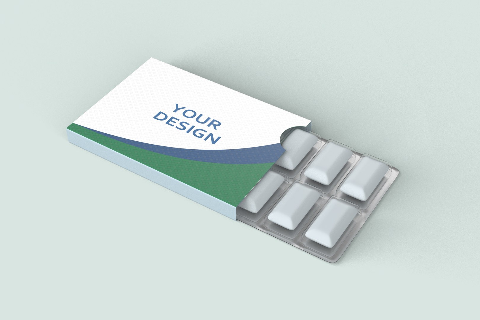 Chewing Gum Box 3D Model - TurboSquid 2197217