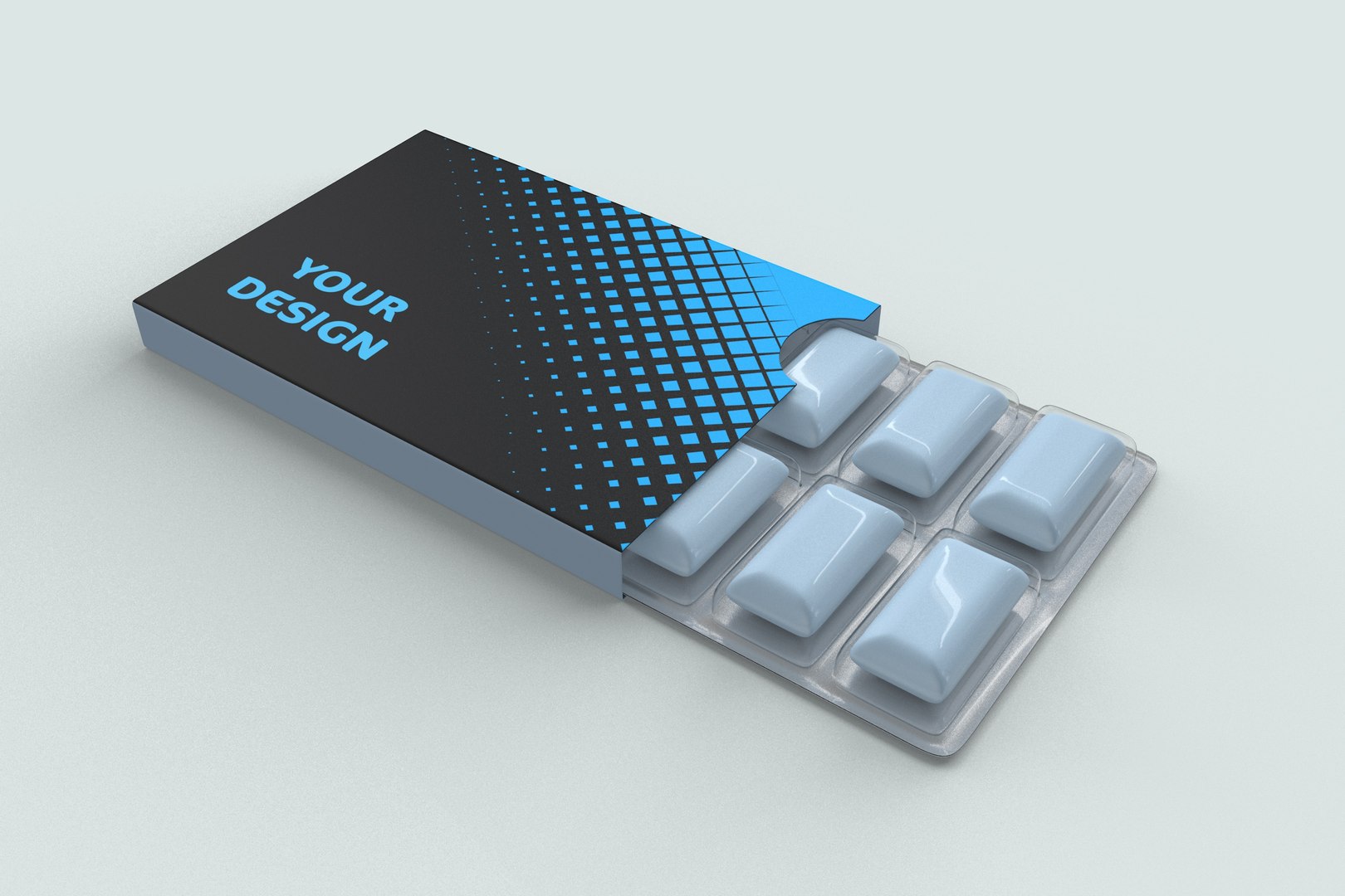 Chewing Gum Box 3D Model - TurboSquid 2197217