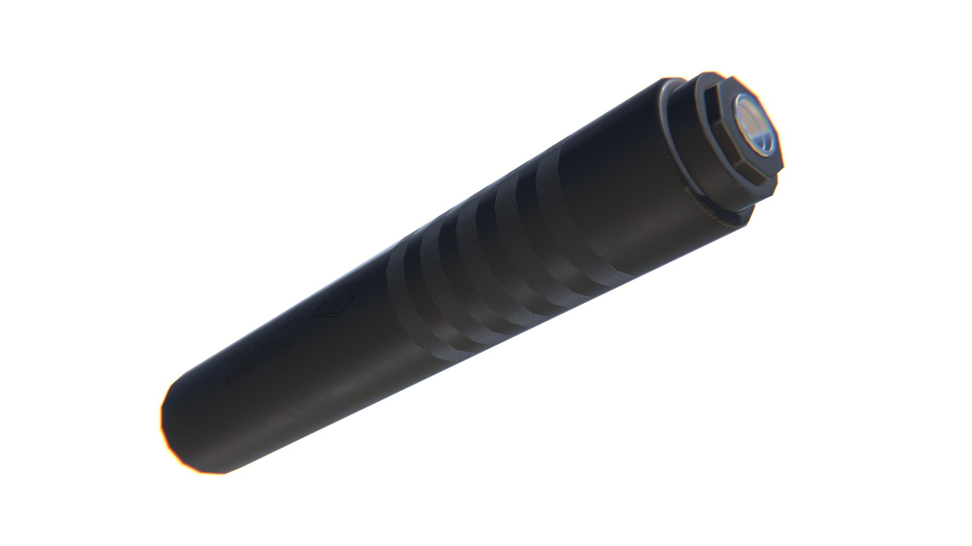 Tactical Silencer 5-56x45 Low-poly 3D model - TurboSquid 1799753