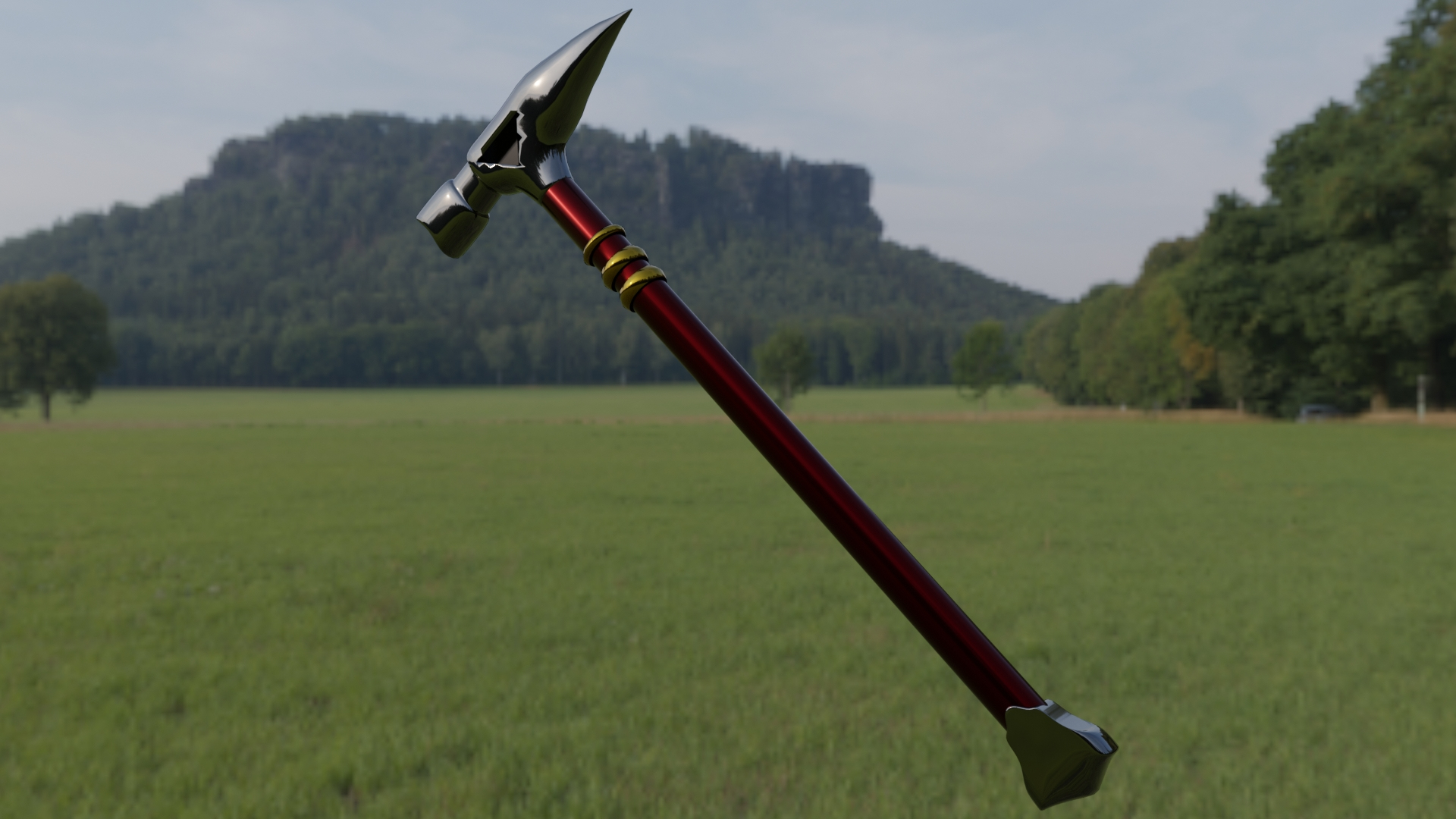 3D hammer light model - TurboSquid 1708449