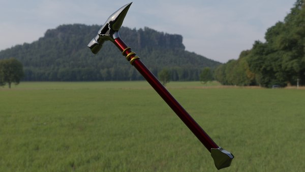 3D hammer light model - TurboSquid 1708449