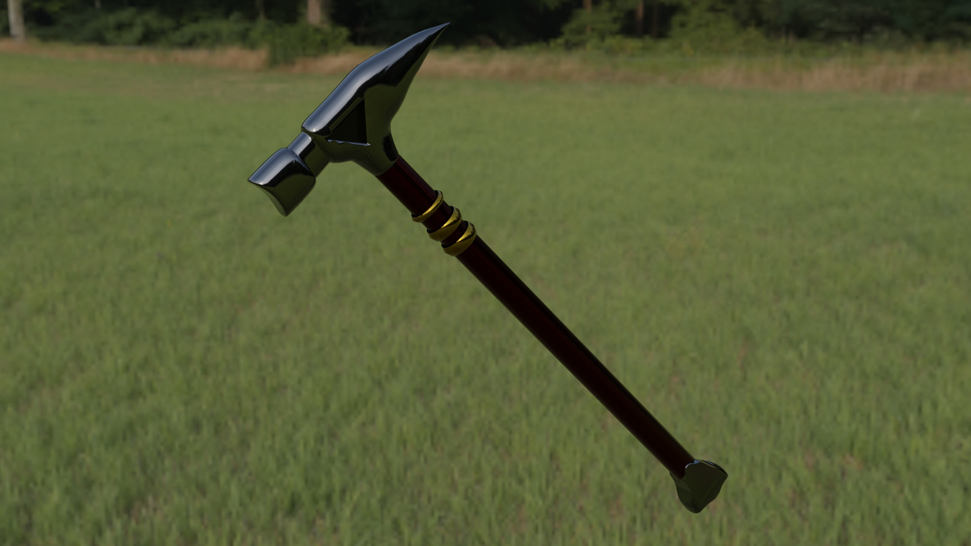 3D hammer light model - TurboSquid 1708449