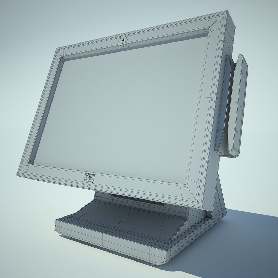 Cash Register 3d Model