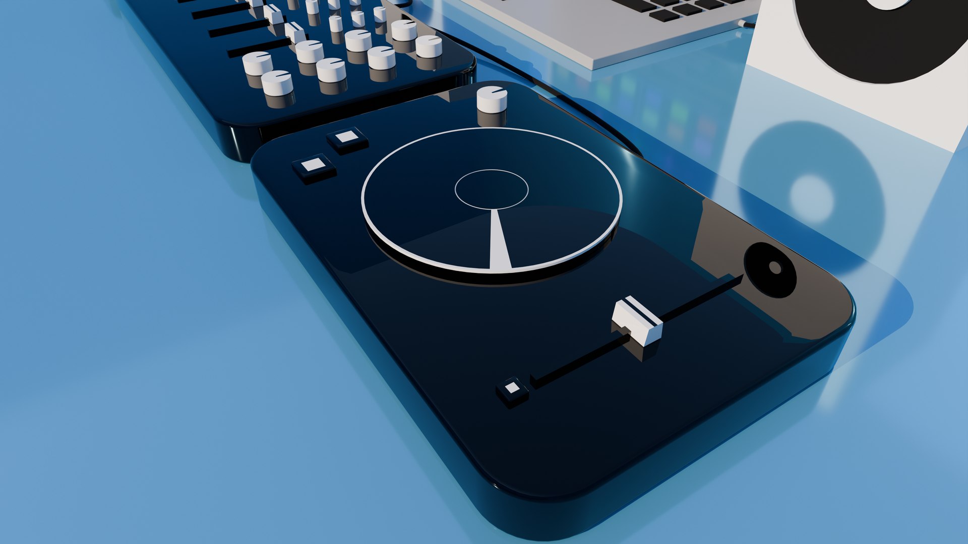 Setup Dj Glow Model - TurboSquid 2285191