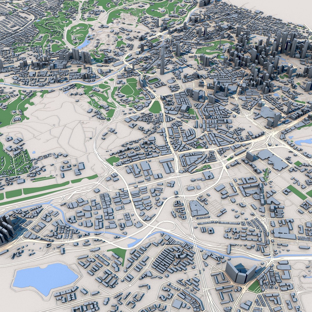 3D Kuala Lumpur City Malaysia Model - TurboSquid 2306850
