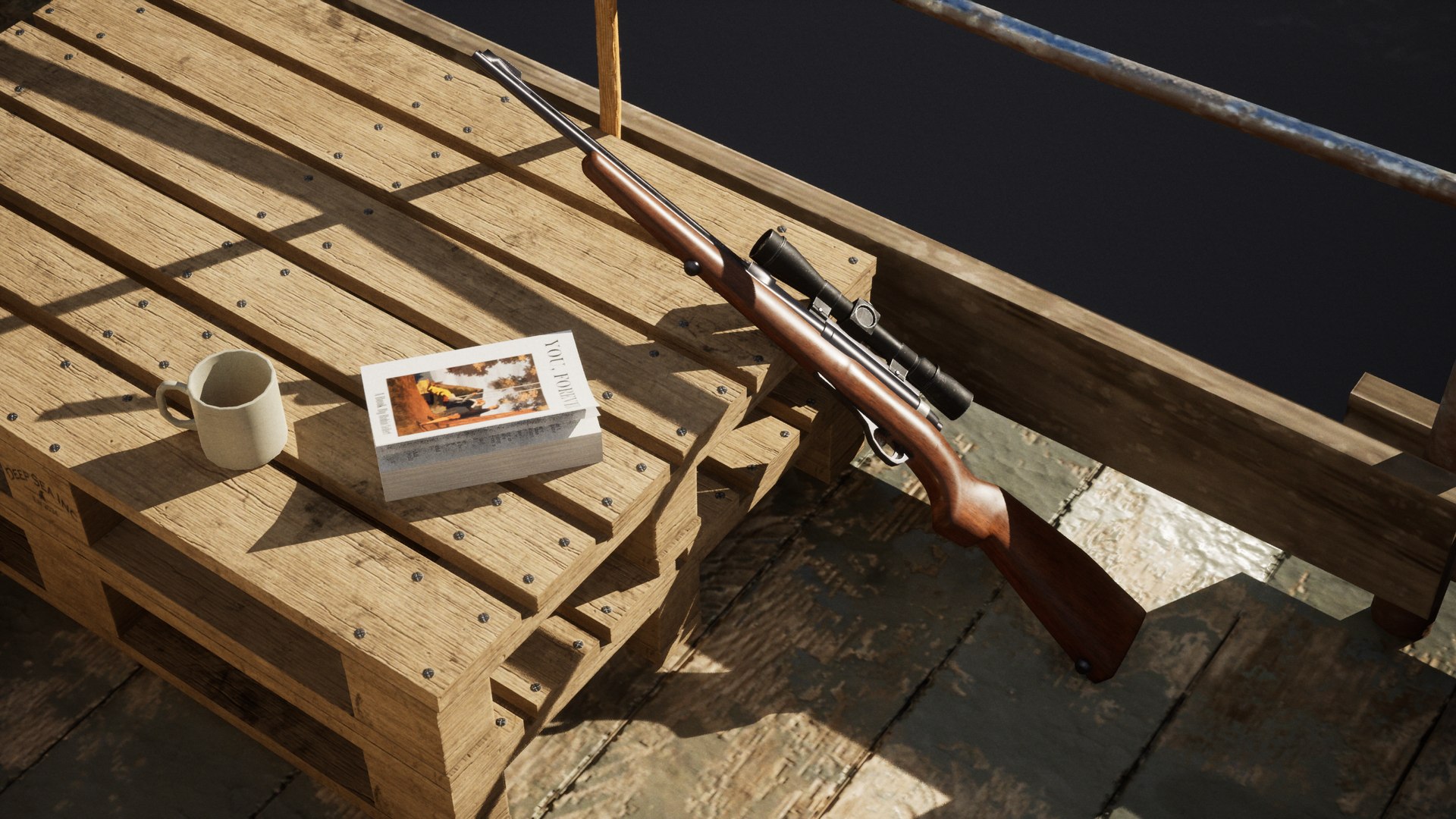 3D Model Remington Sniper Rifle - TurboSquid 2299621