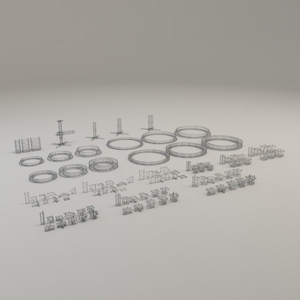 3dsmax truss systems