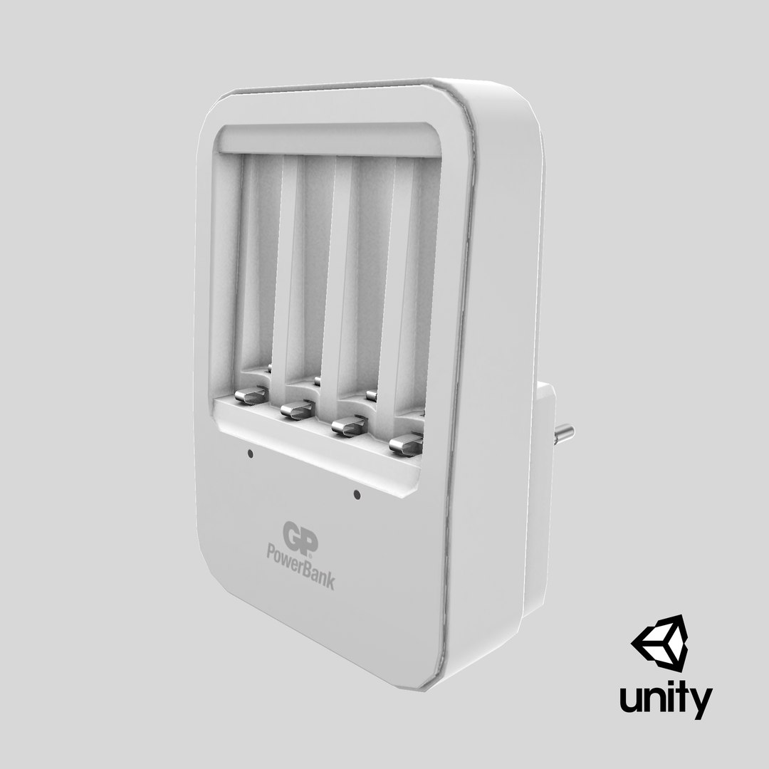 3D Battery Charger GP Powerbank - TurboSquid 2158696