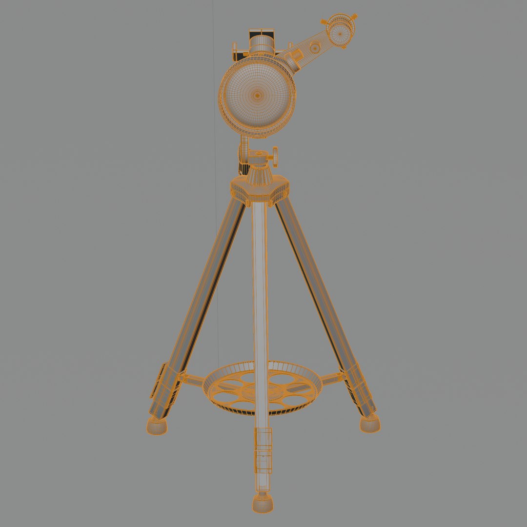 3D Telescopes For Astronomy Beginners - TurboSquid 2384170