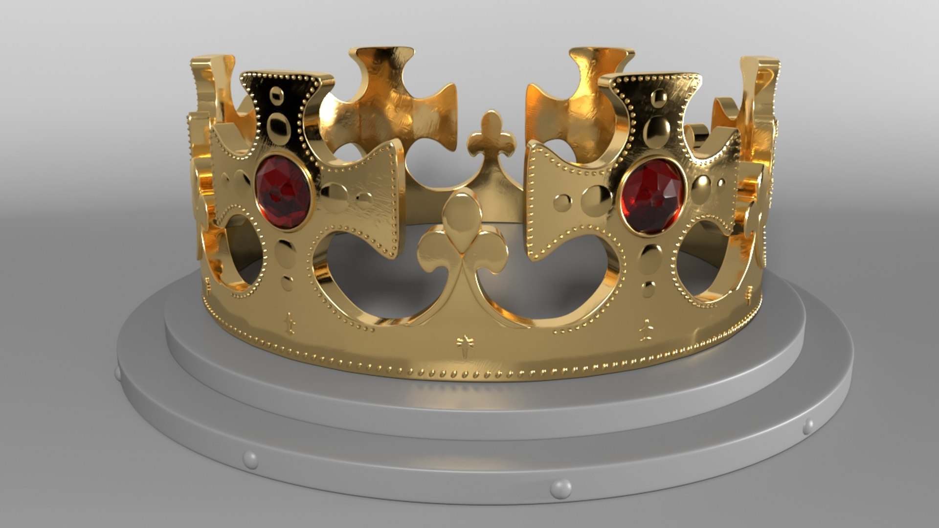 Gold Crown 3D - TurboSquid 1254803