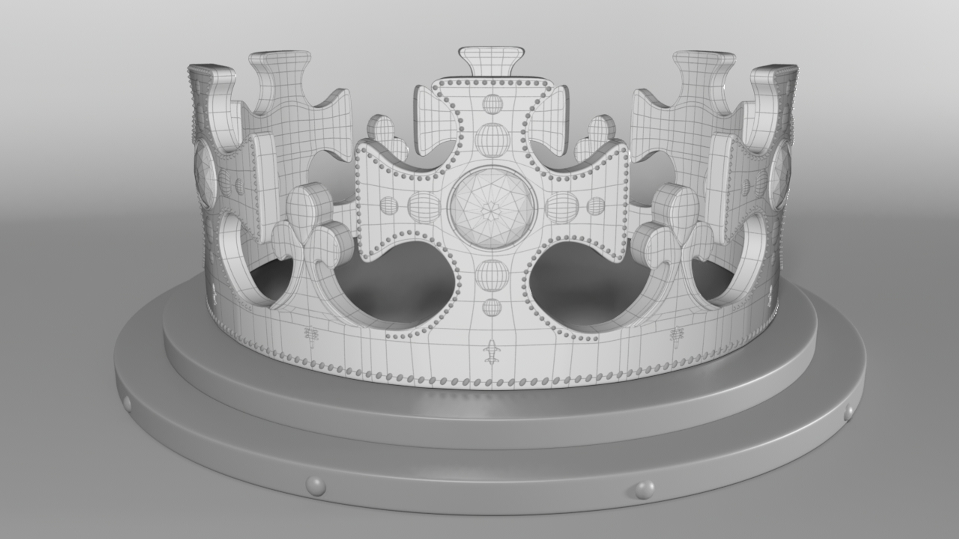 Gold Crown 3D - TurboSquid 1254803