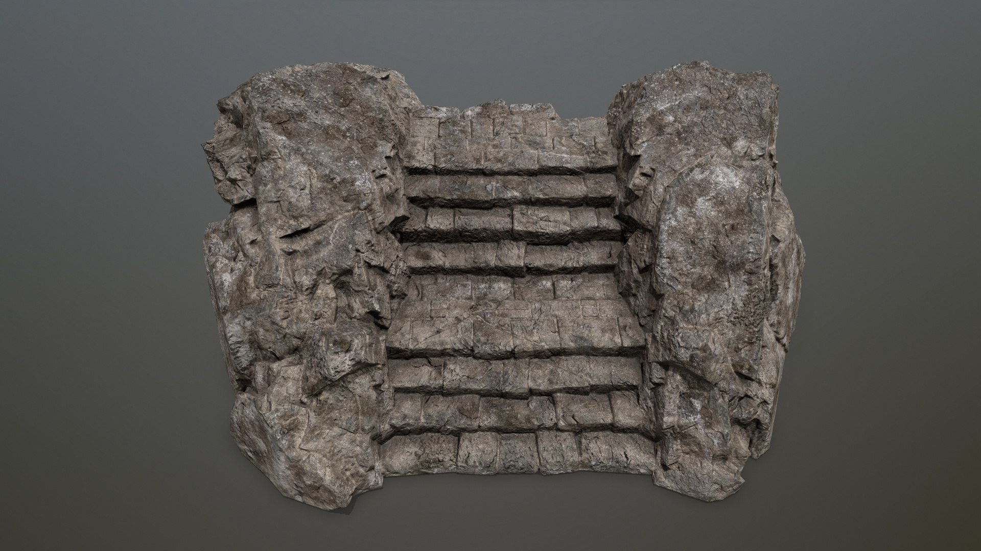 3D Rock Gate - TurboSquid 2032507