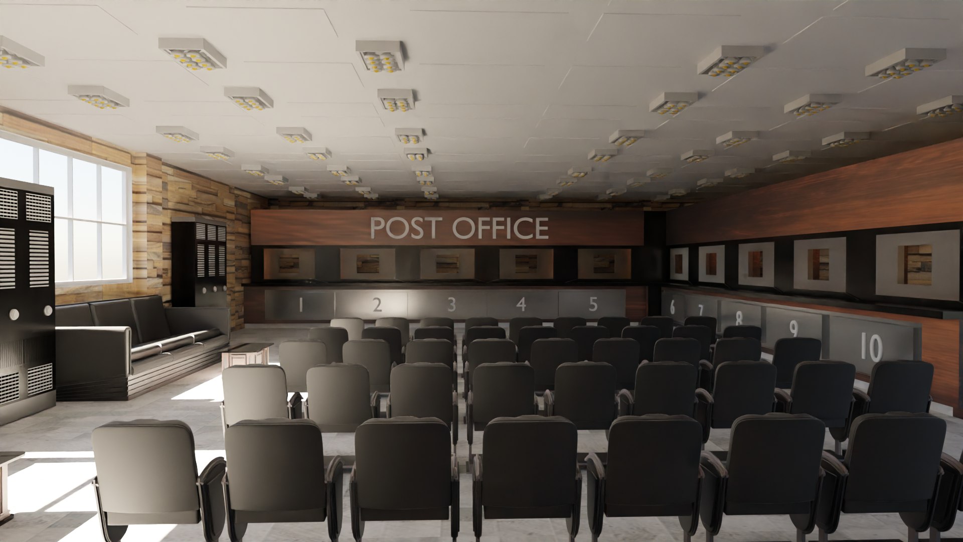 3D Post Office - TurboSquid 2179696