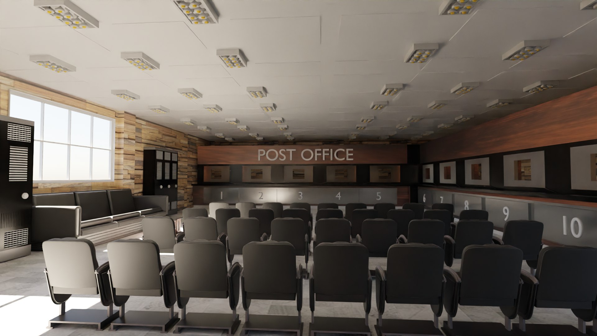 3D Post Office - TurboSquid 2179696