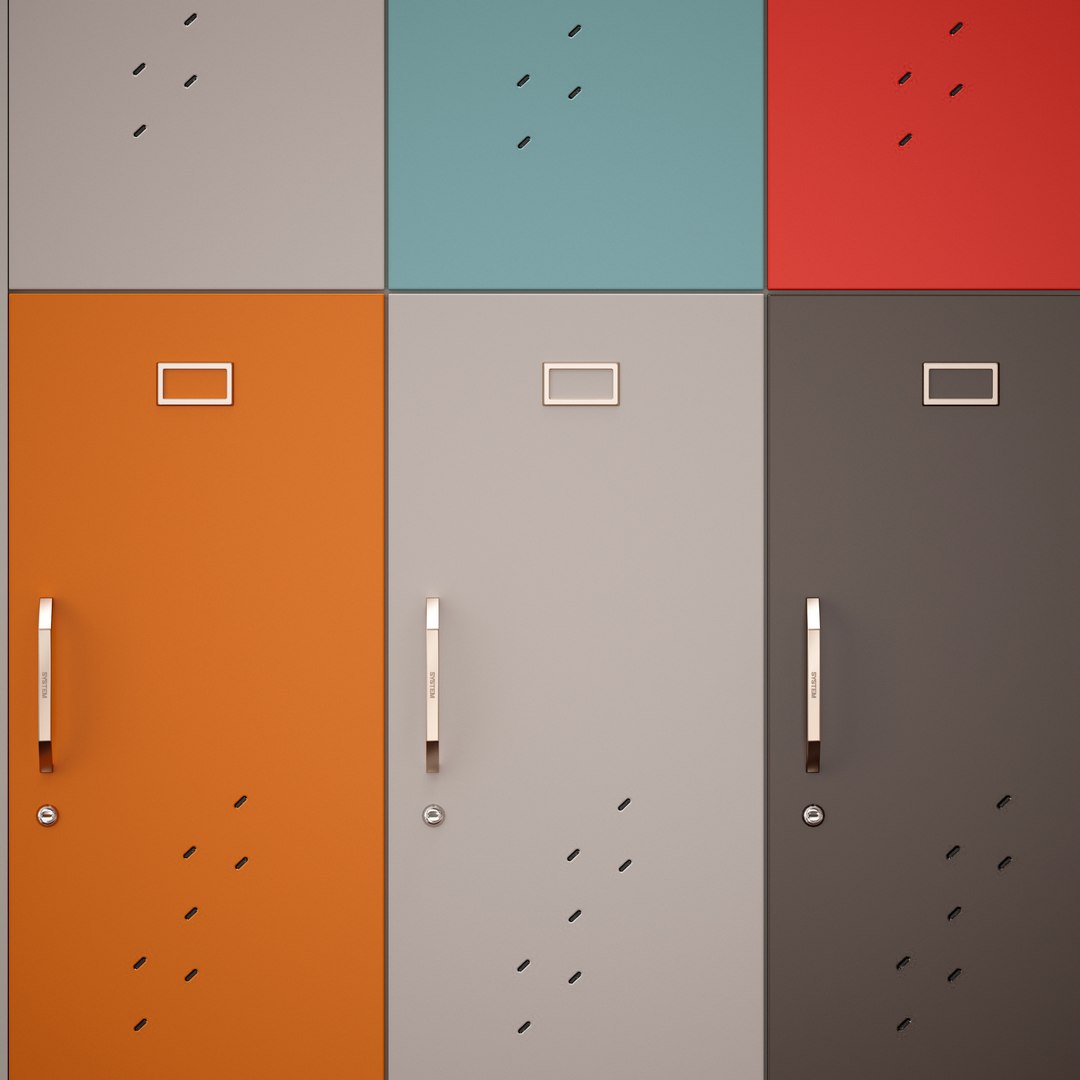 3D Sports Locker For Changing Room - TurboSquid 1950343