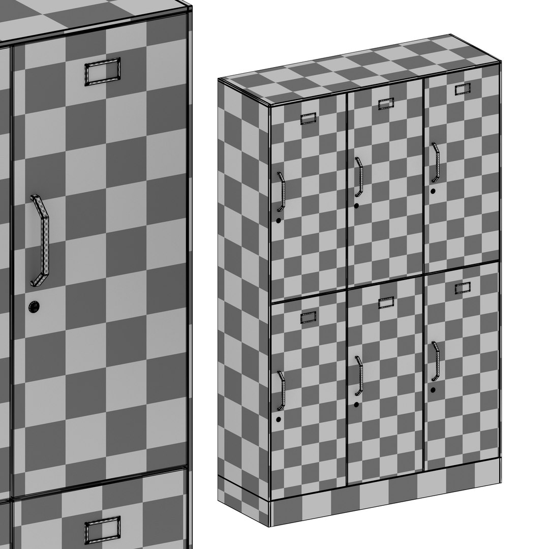 3D Sports Locker For Changing Room - TurboSquid 1950343