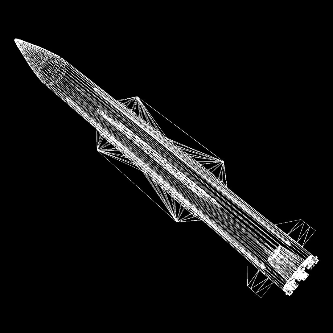 Chinese Ballistic Missile Sy-400 3d Model