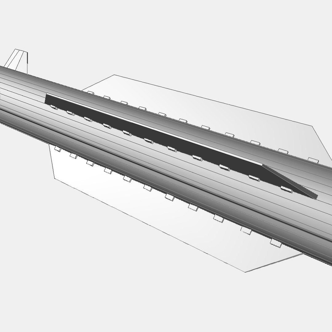 Chinese Ballistic Missile Sy-400 3d Model