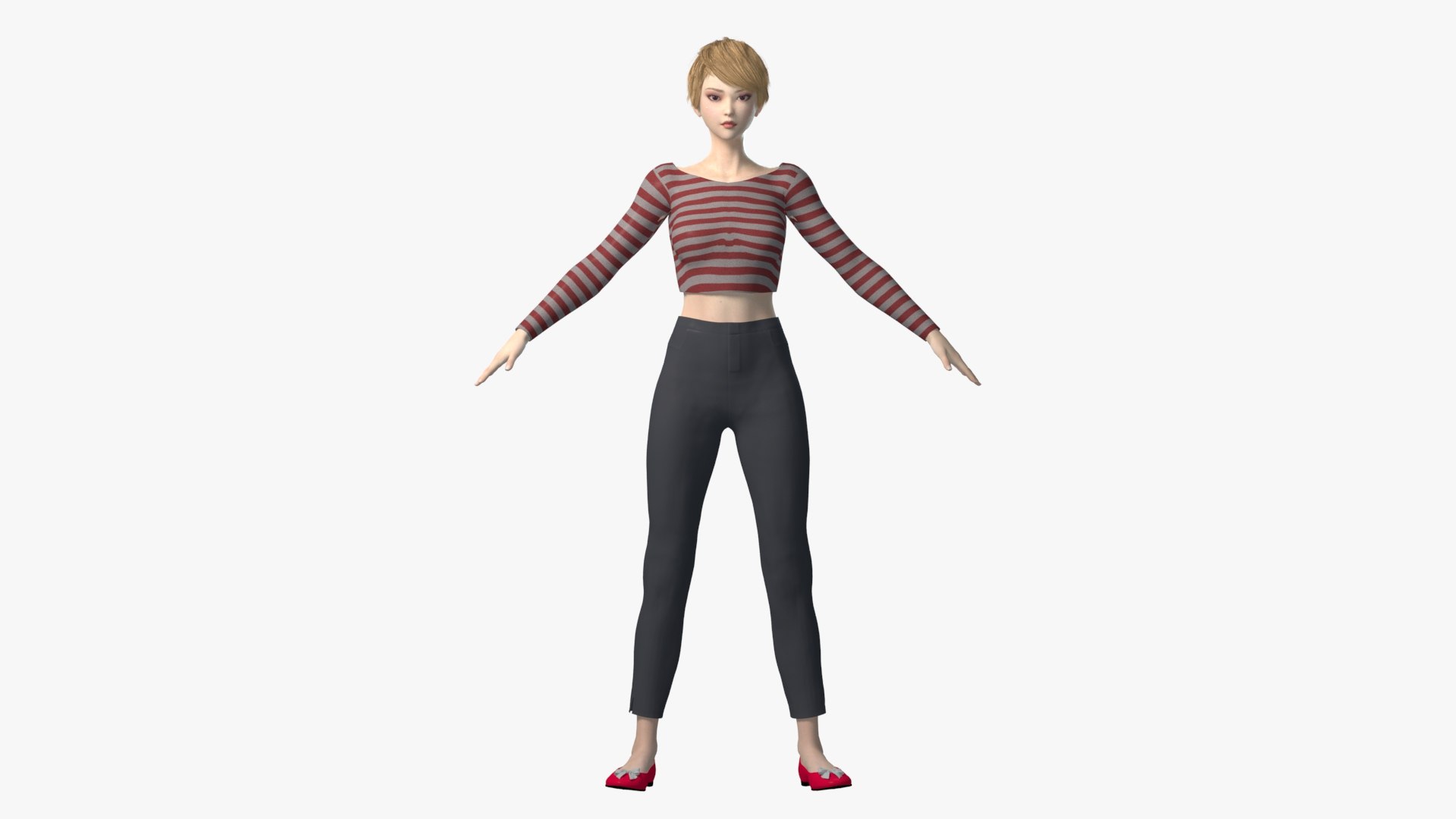 Female Rigged 3D Model - TurboSquid 1709697