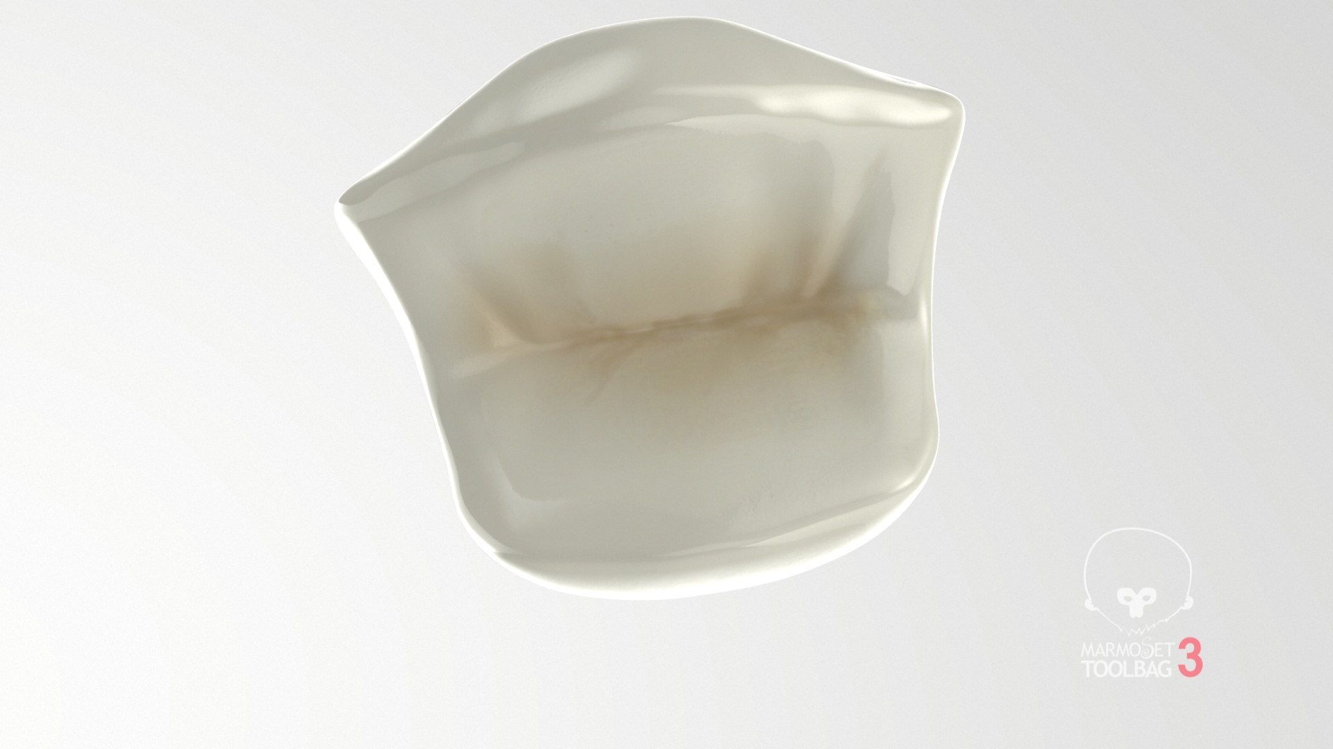 3D human teeth upper second - TurboSquid 1518339