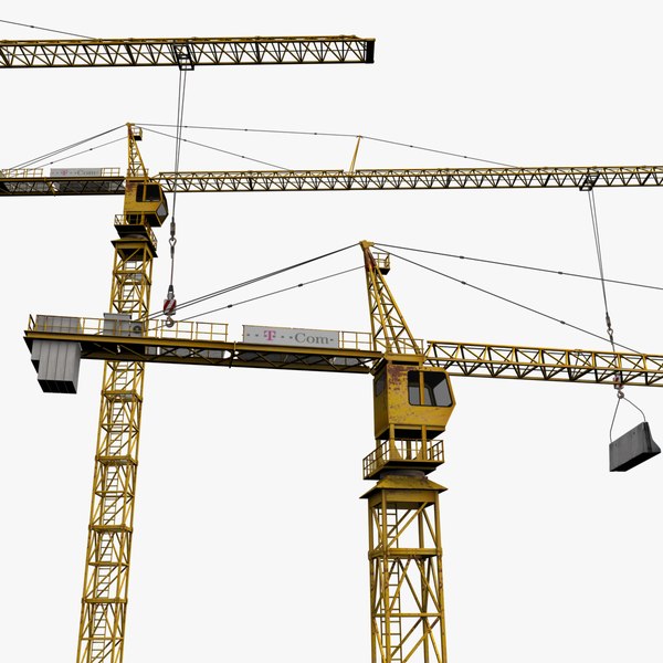 Tower Crane 3D Models for Download | TurboSquid
