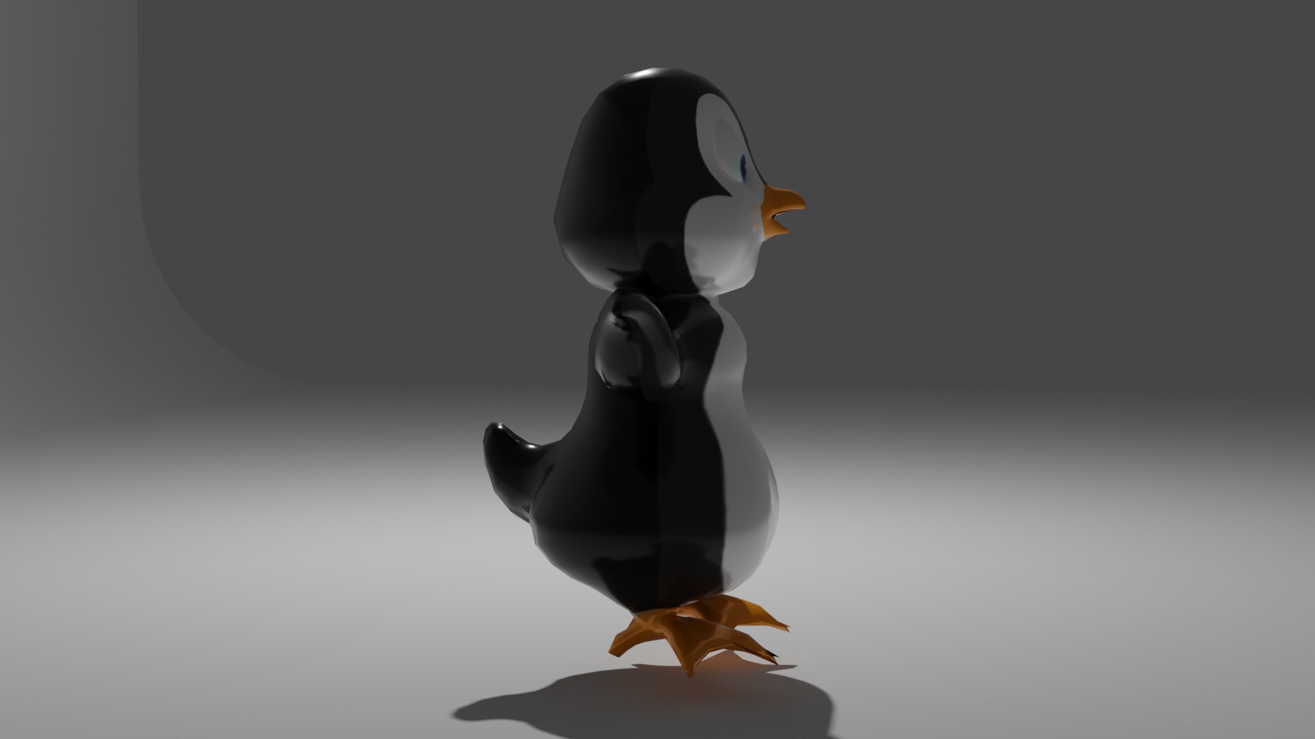3D Penguin Cartoon - TurboSquid 2222295