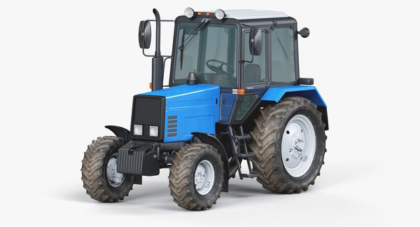 modelo 3d Tractor agricola MTZ - TurboSquid 1469238