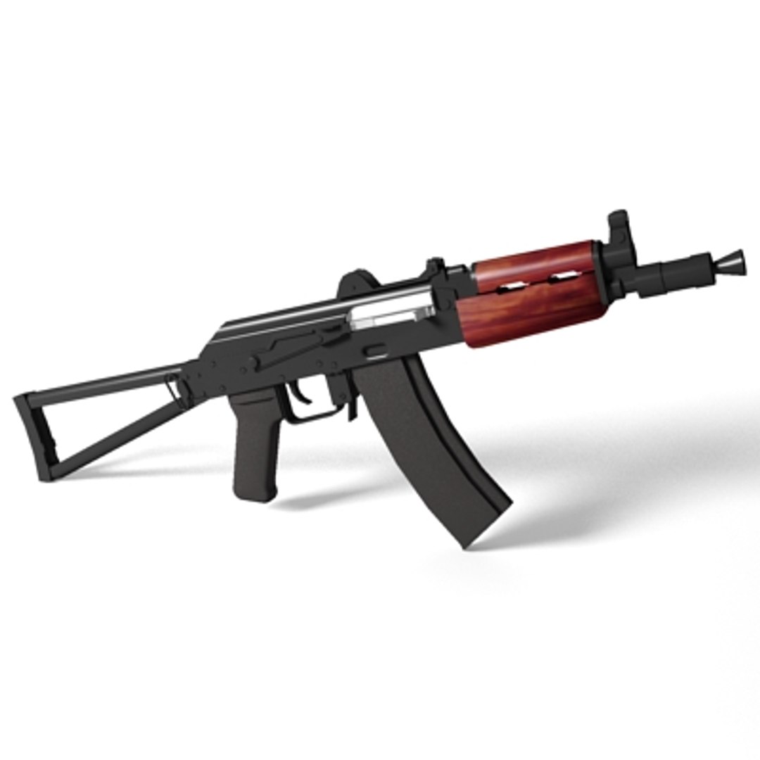 Aks-74u Assault Rifle 3ds