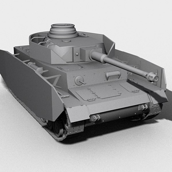 3d panzer tank