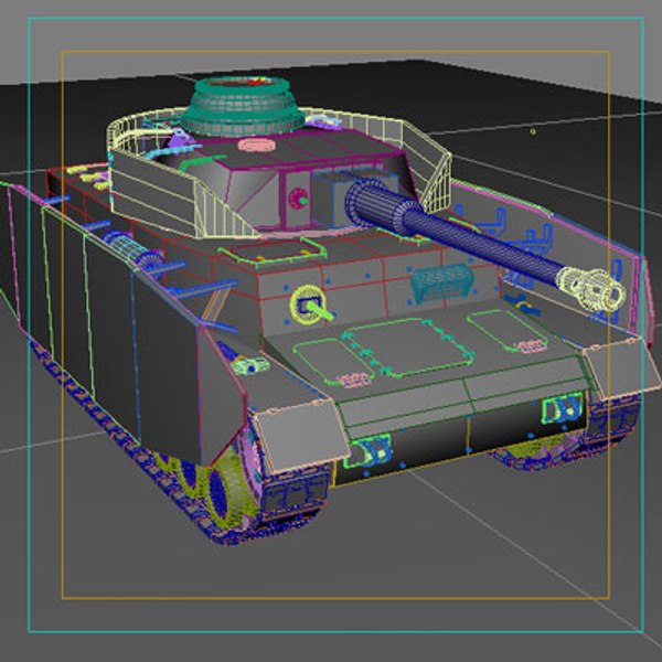 3d panzer tank